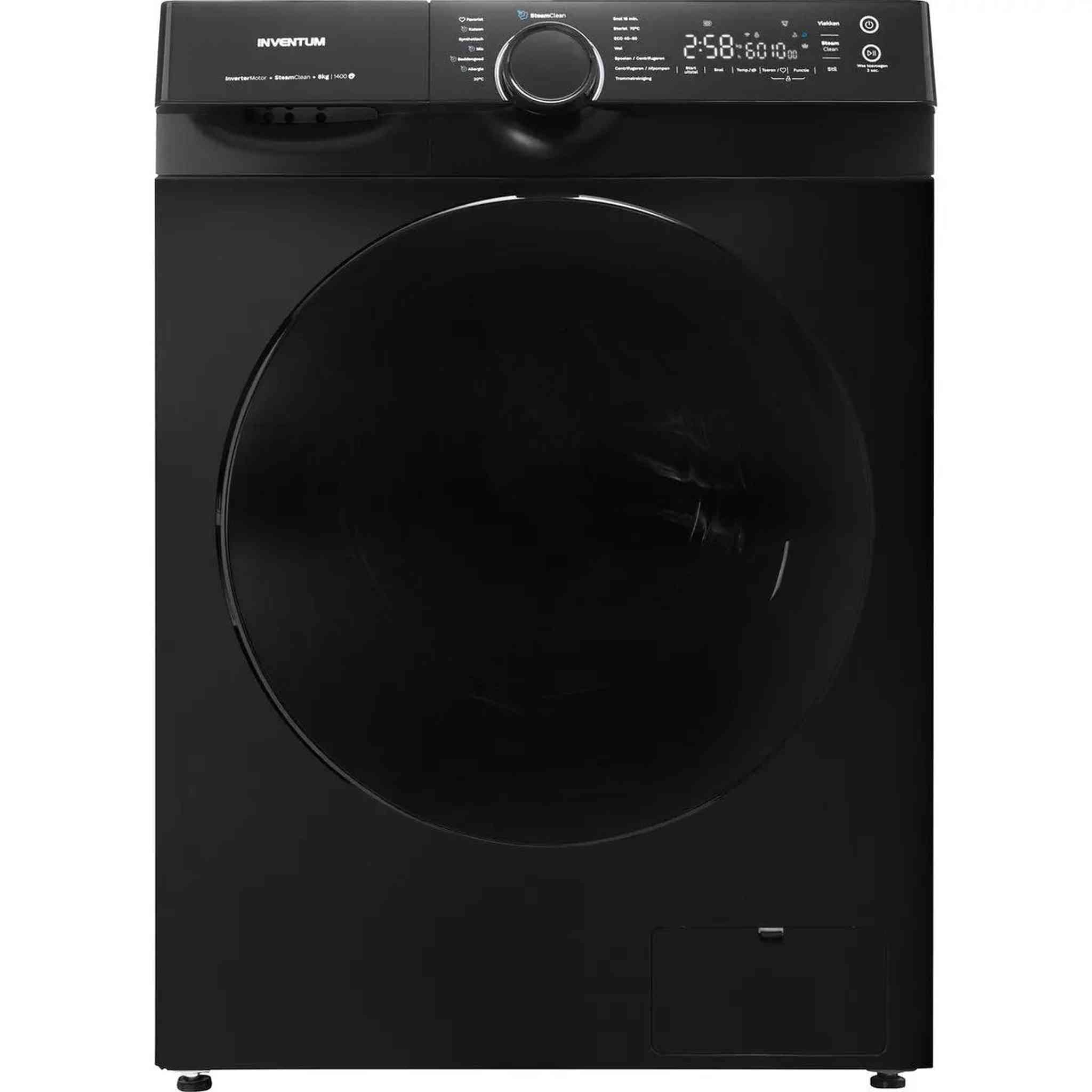 Inventum VWM8010B – Wasmachine – 8 kg – 1400 rpm – Zwart ...